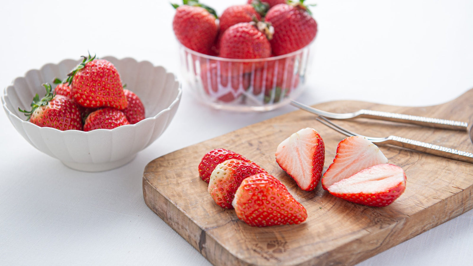 Japanese Strawberries, the Herald of Spring