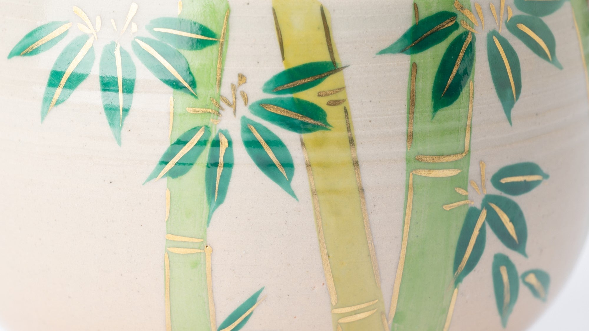 Bamboo Motif Japanese Tableware