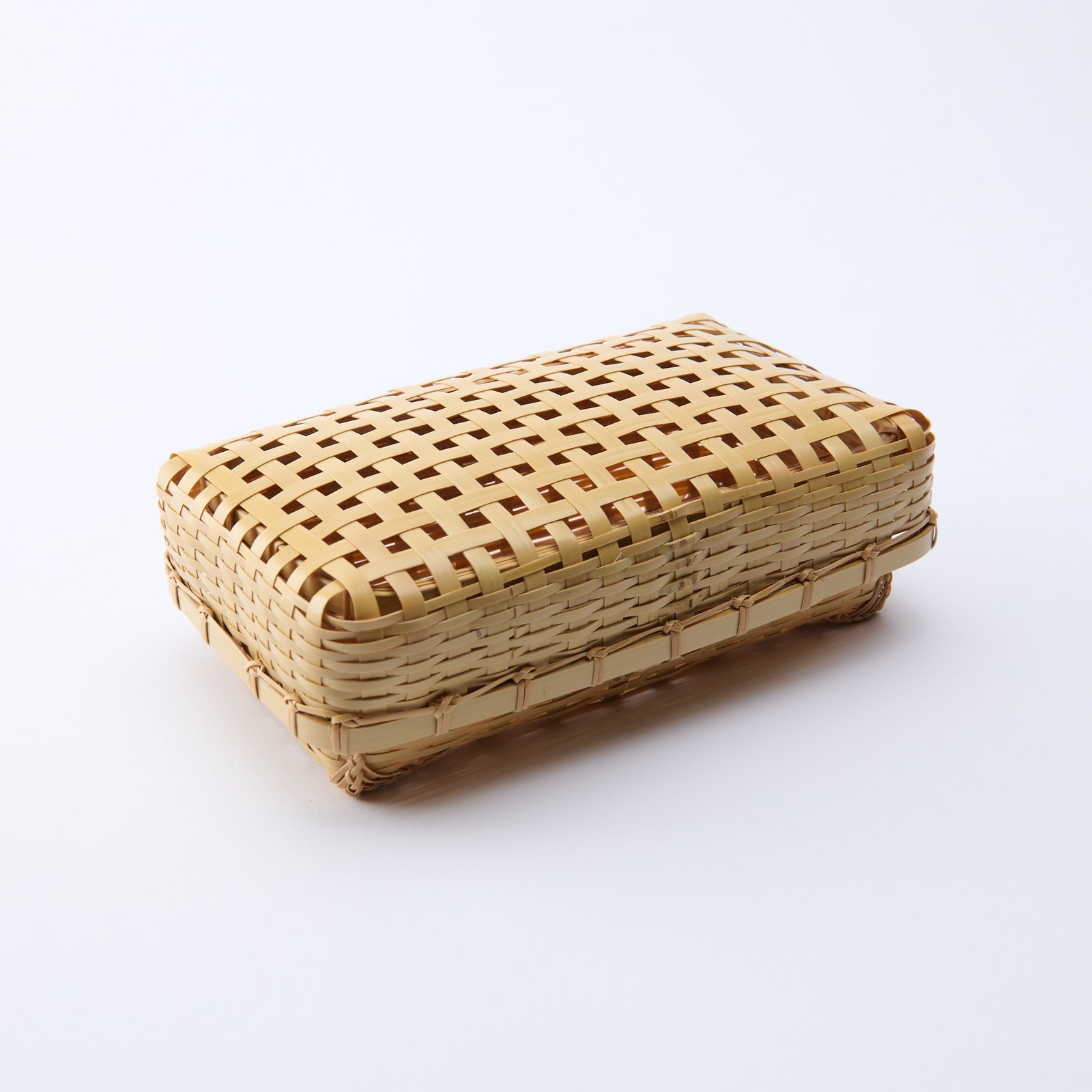 Yotsume Weave Bamboo Bento Box