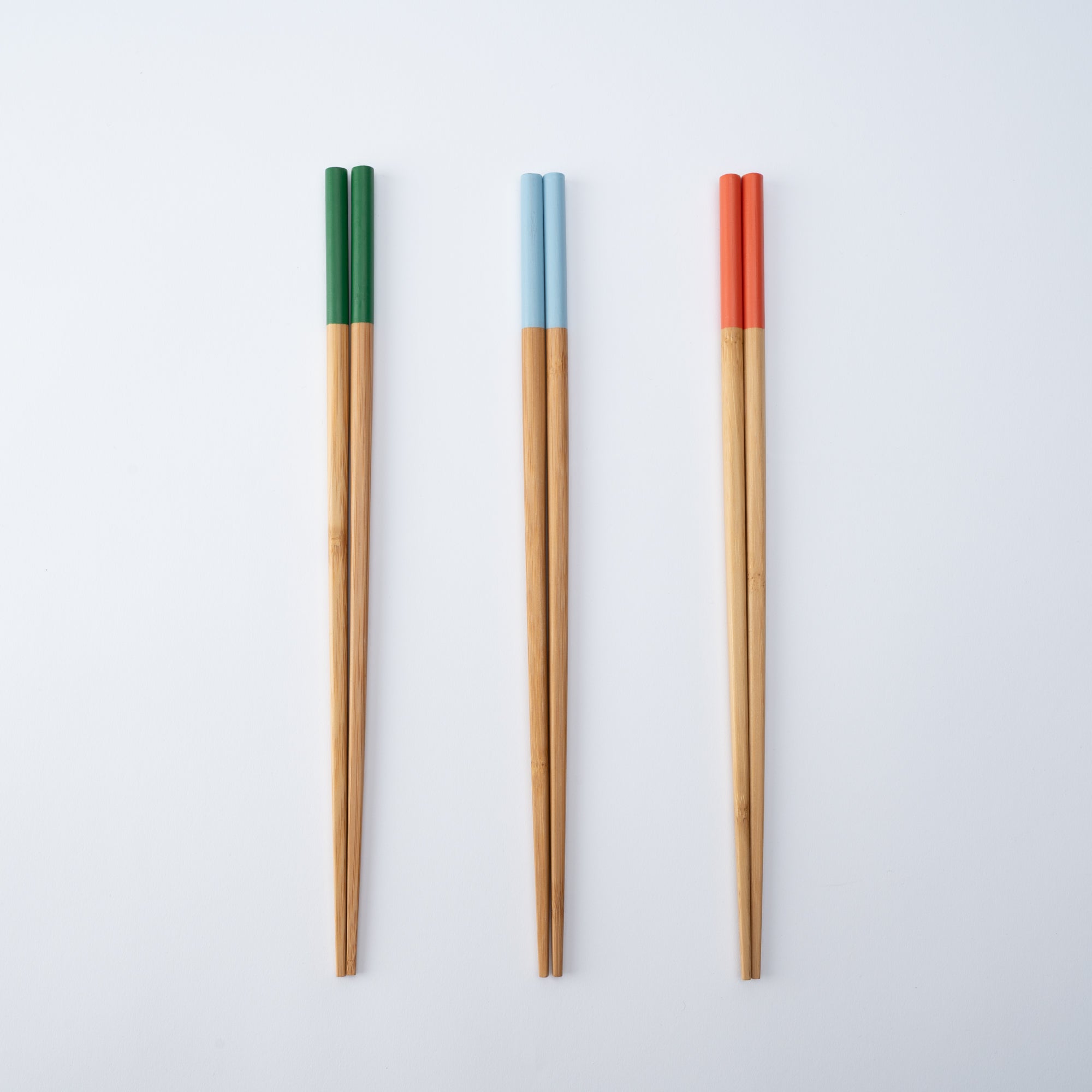 Colorful Handle Bamboo Cooking Chopsticks