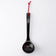 Black Ladle with Leather Strap