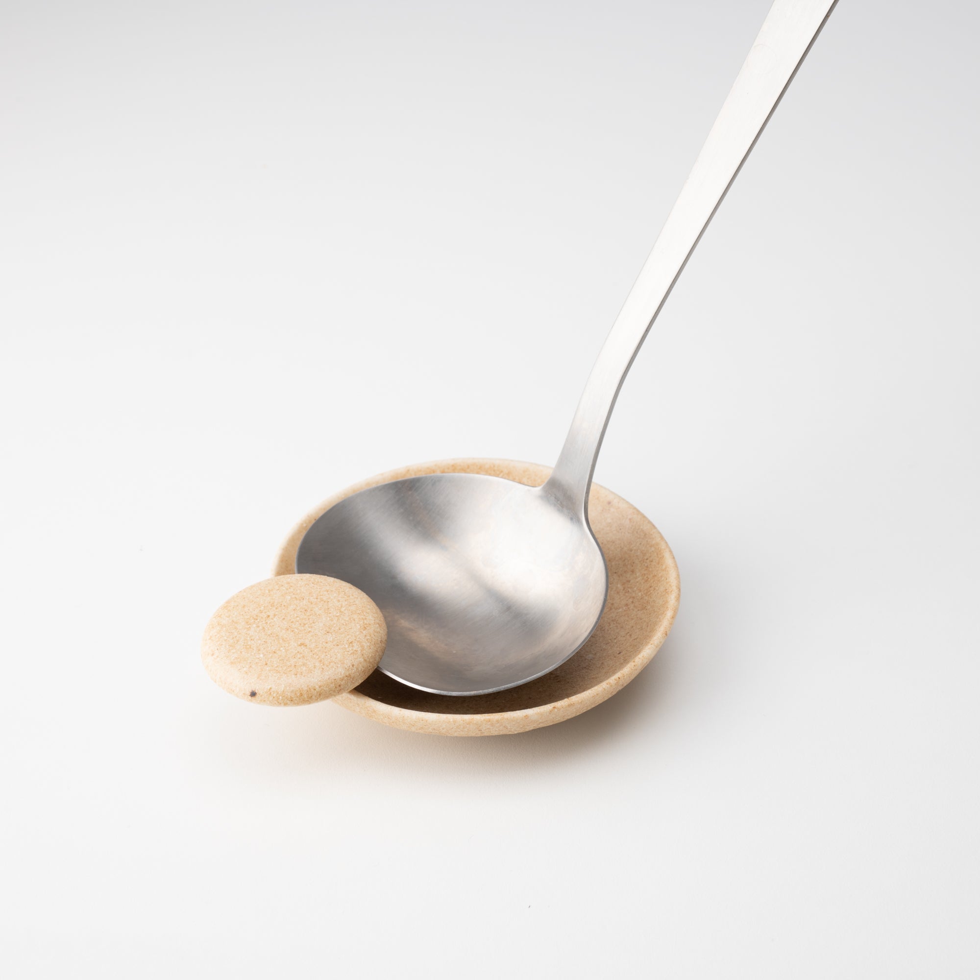Brown Modern Ladle Rest