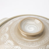 Mishima Donabe Japanese Clay Pot for 3 to 4 persons