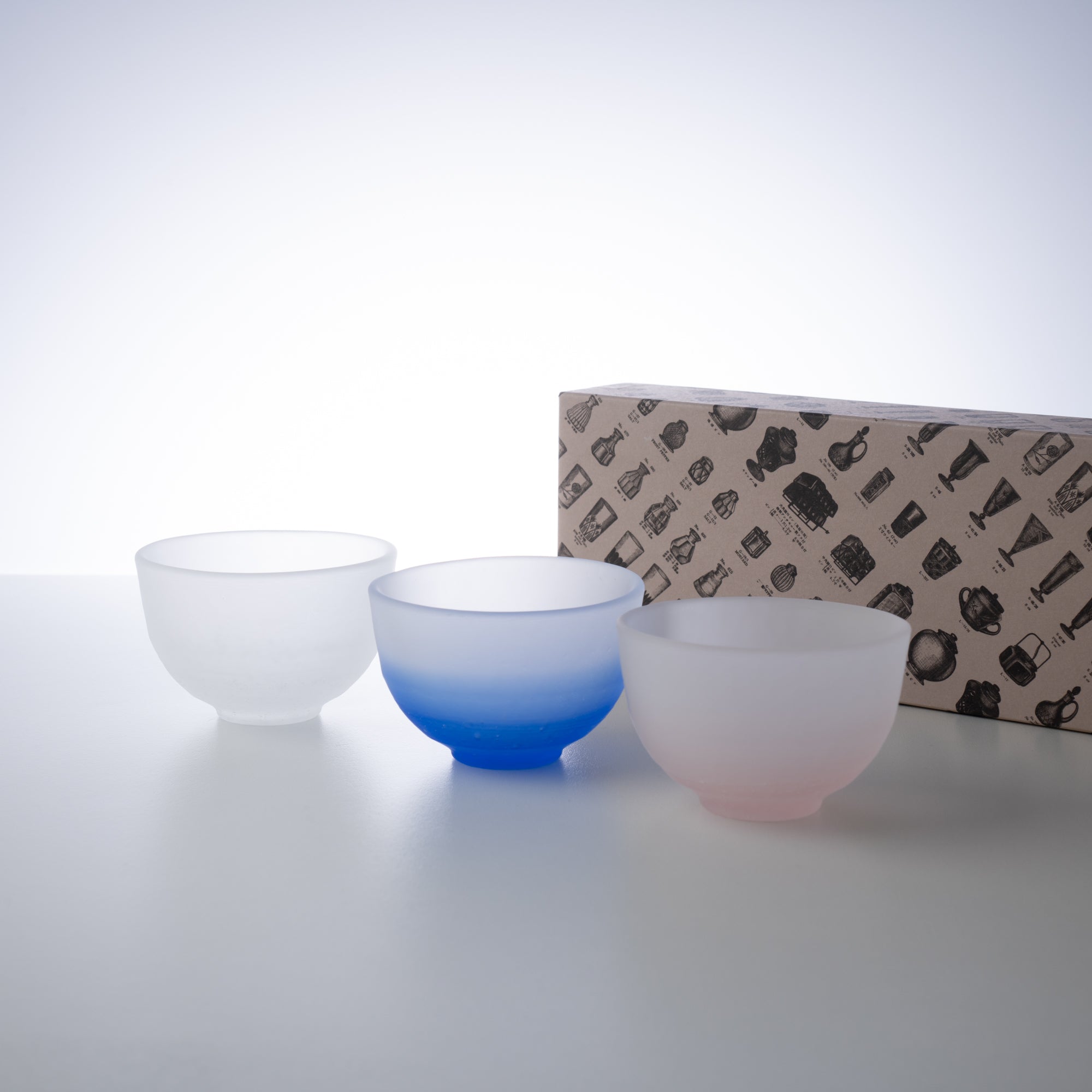Fubuki 3-Piece Teacup Set