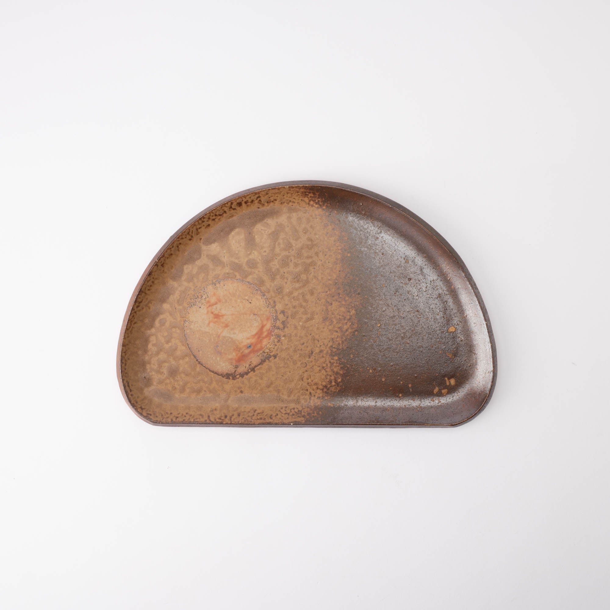 Botamochi Half-Round Dinner Plate