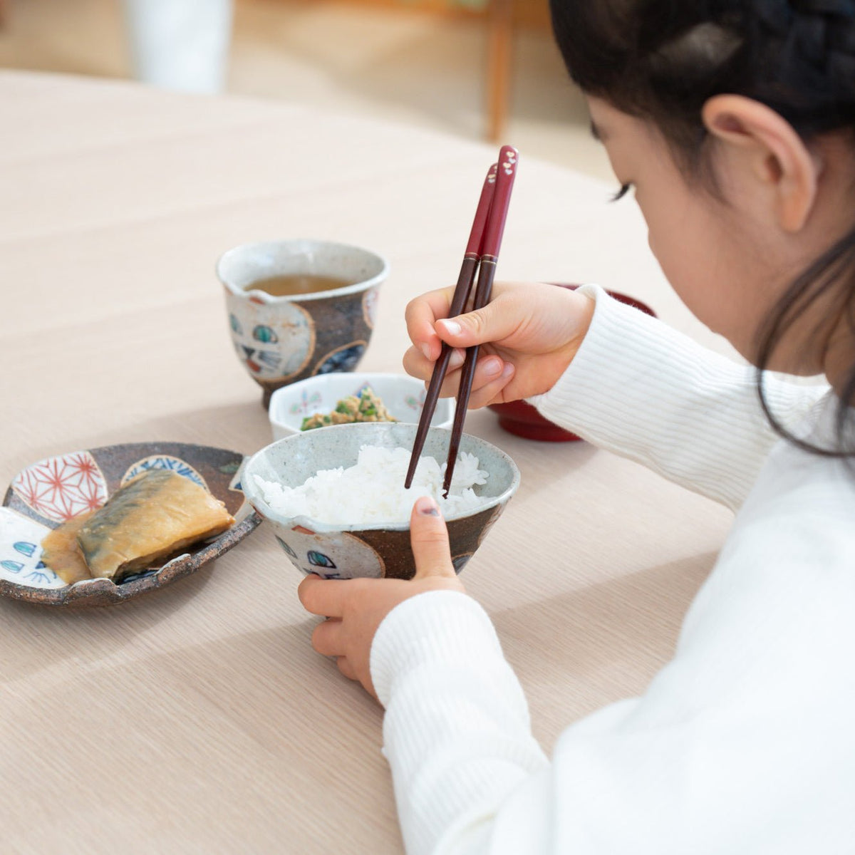 Kinza Heart Kids Chopsticks
