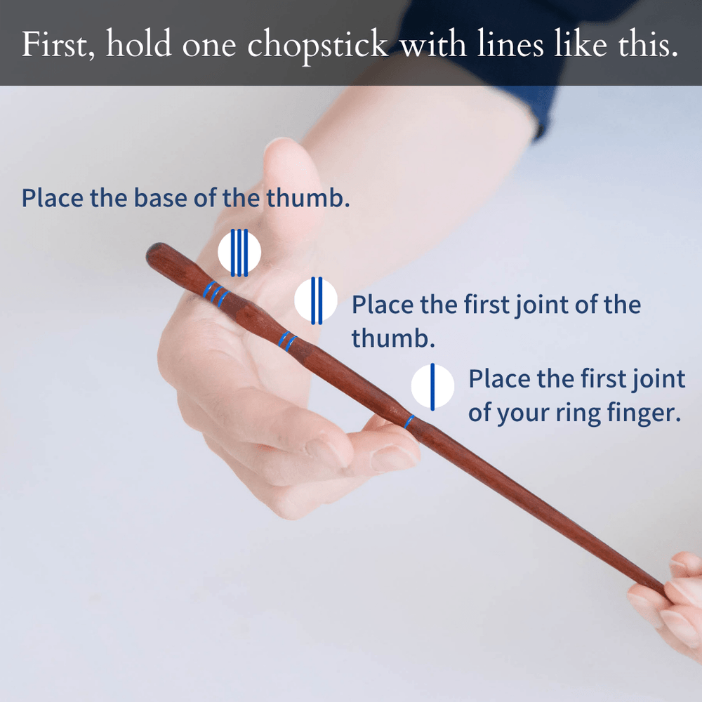 Three Point Support Chopsticks
