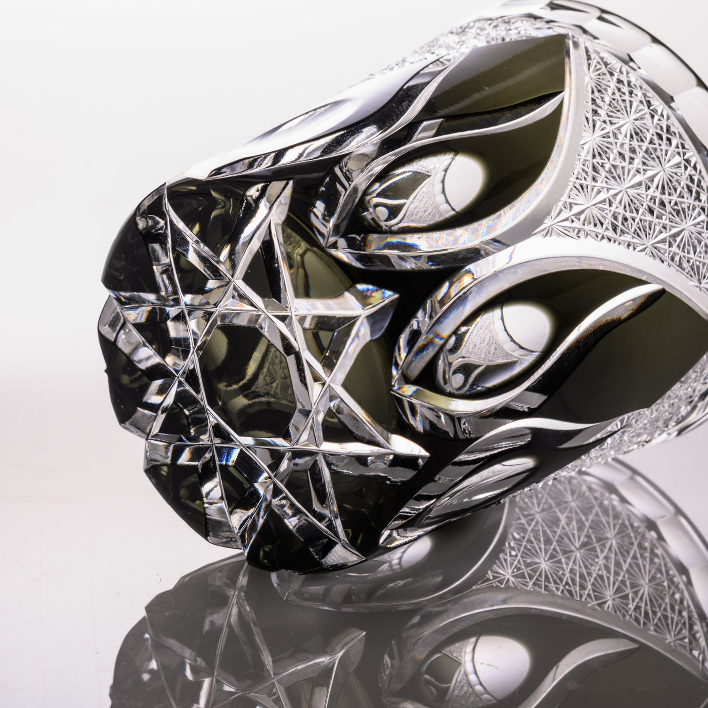 Black Star and Sword Whiskey Glass