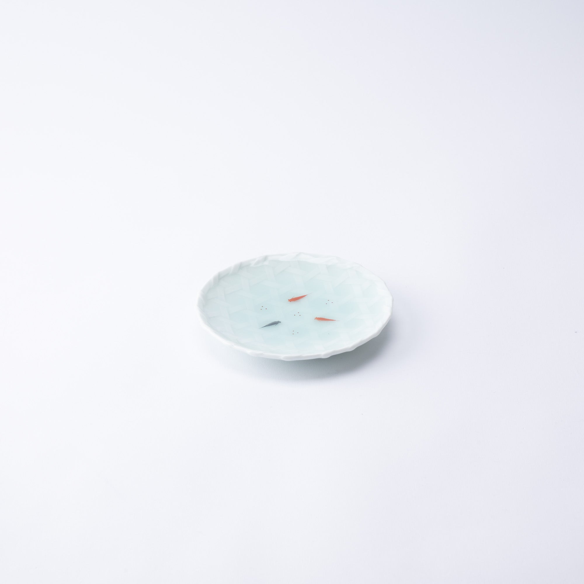 Medaka Rice Fish Basket Side Plate