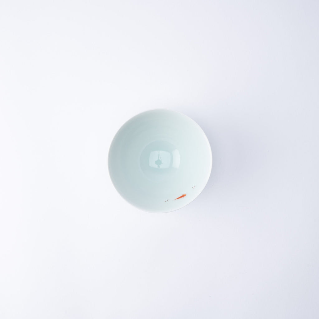 Kosen Kiln Medaka Rice Fish Imari Nabeshima Ware Japanese Rice Bowl ...