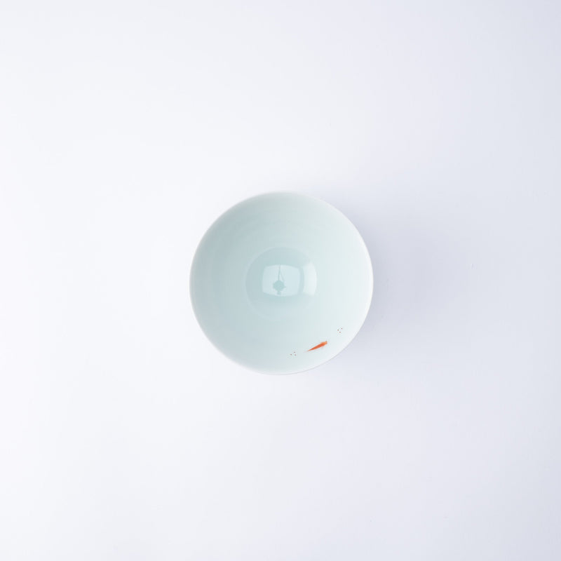 Kosen Kiln Medaka Rice Fish Imari Nabeshima Ware Japanese Rice Bowl ...