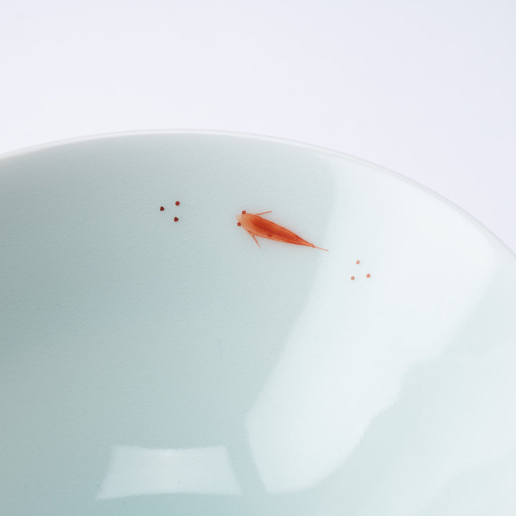 Kosen Kiln Medaka Rice Fish Imari Nabeshima Ware Japanese Rice Bowl ...