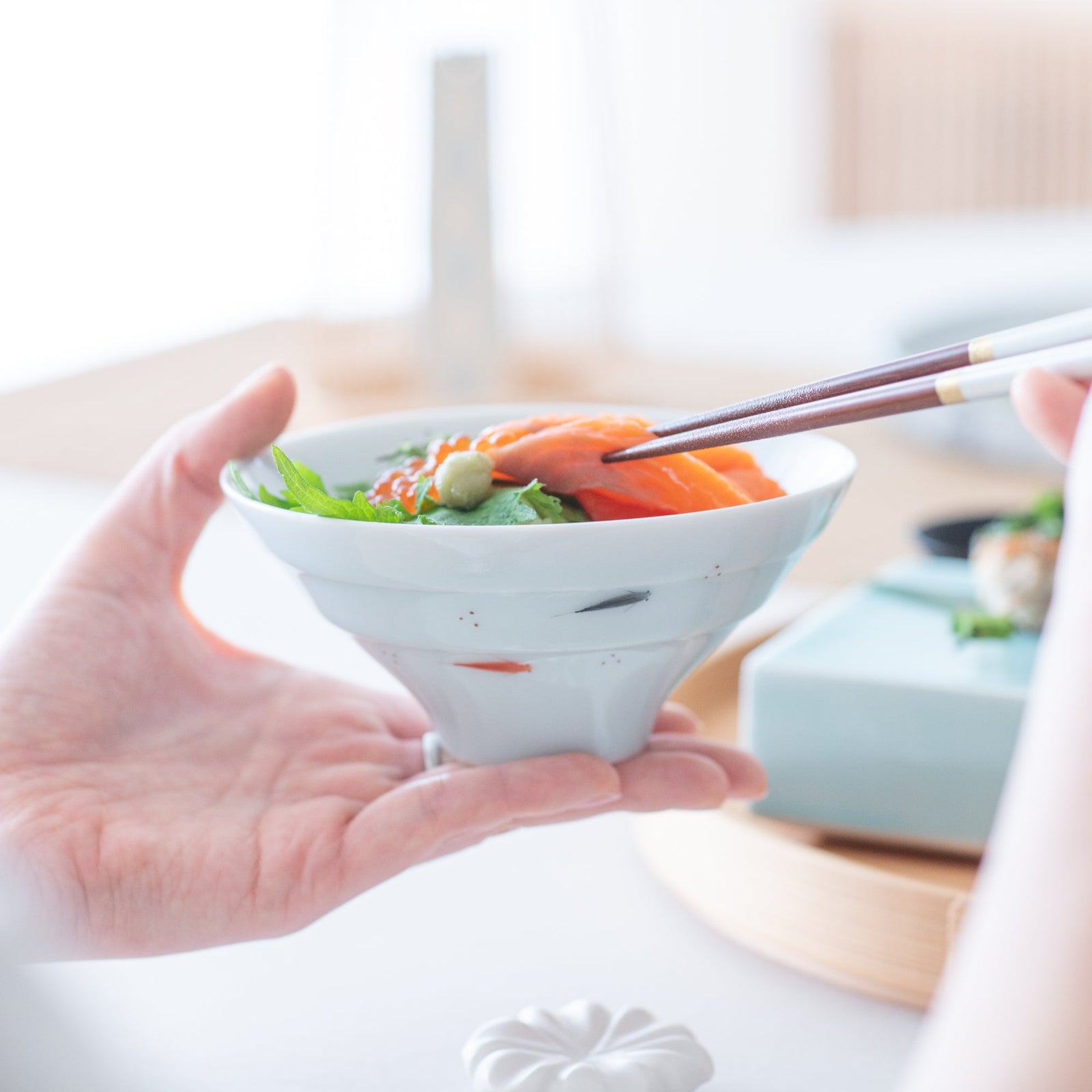 Medaka Rice Fish Japanese Rice Bowl