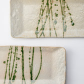 Water Plant Rectangle Dinner Plate
