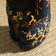 Morikin Aochibu Plum Blossom Pattern Lucky Cat