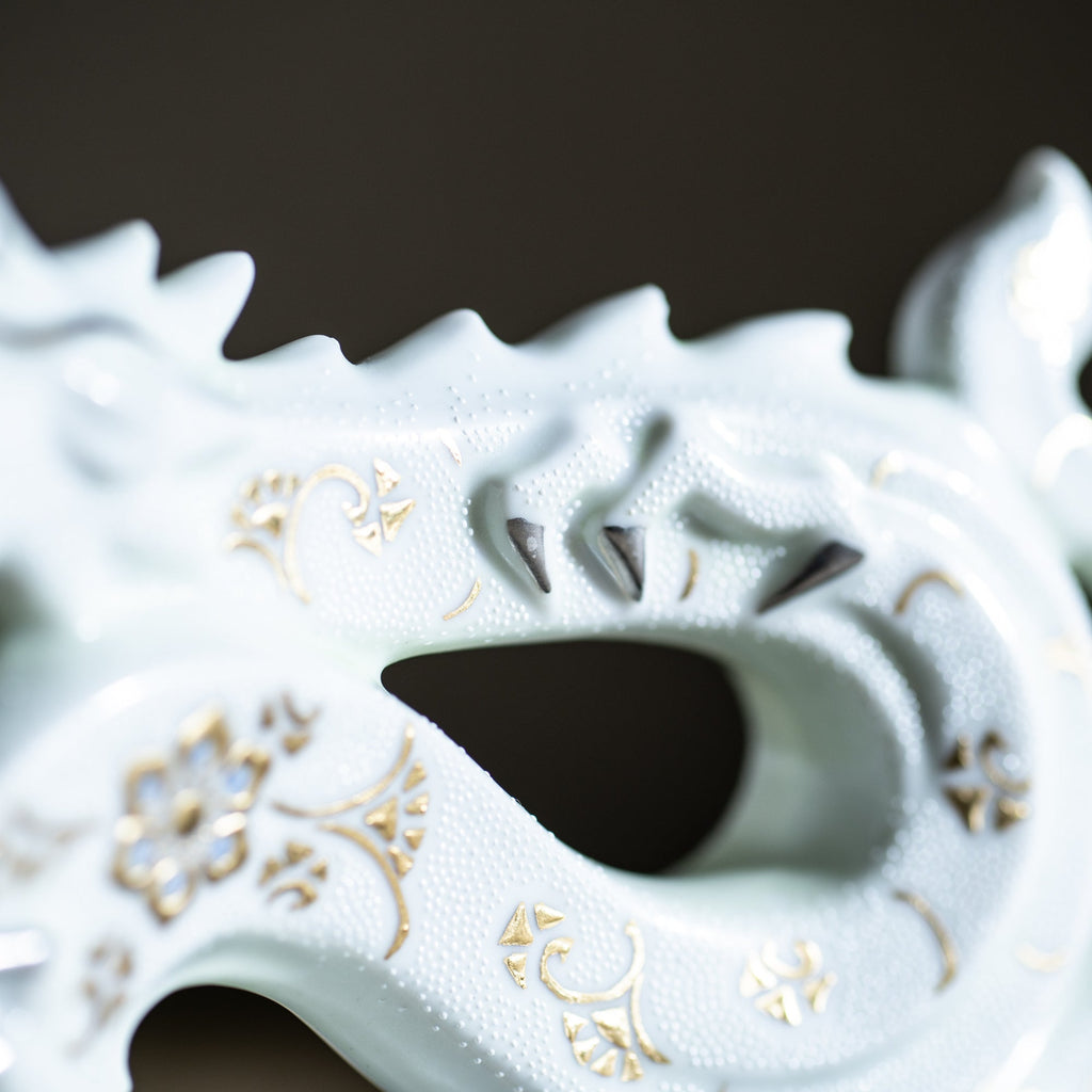 Nakada Kingyoku White Morikin Shirochibu Dragon | MUSUBI KILN ...