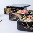 Pine Bamboo and Plum Three Tiers Jubako Bento Box