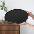 Reversible Half Moon Shaped Tray