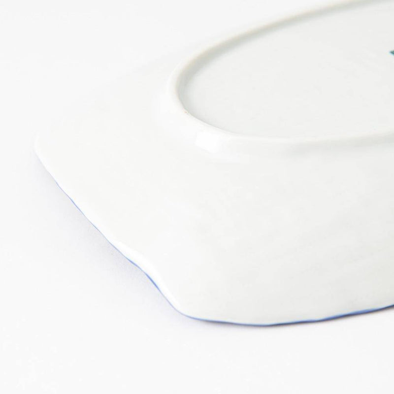 Seikou Kiln Hokusai Wave Kutani Rectangle Plate | MUSUBI KILN ...