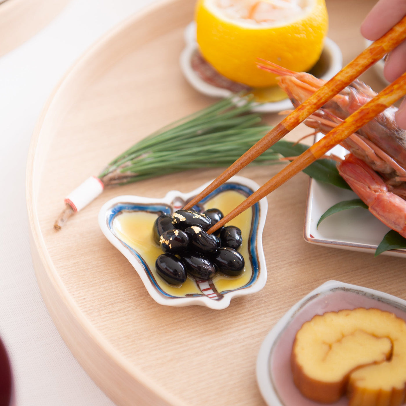 Sumo Referee's Fan Sauce Plate