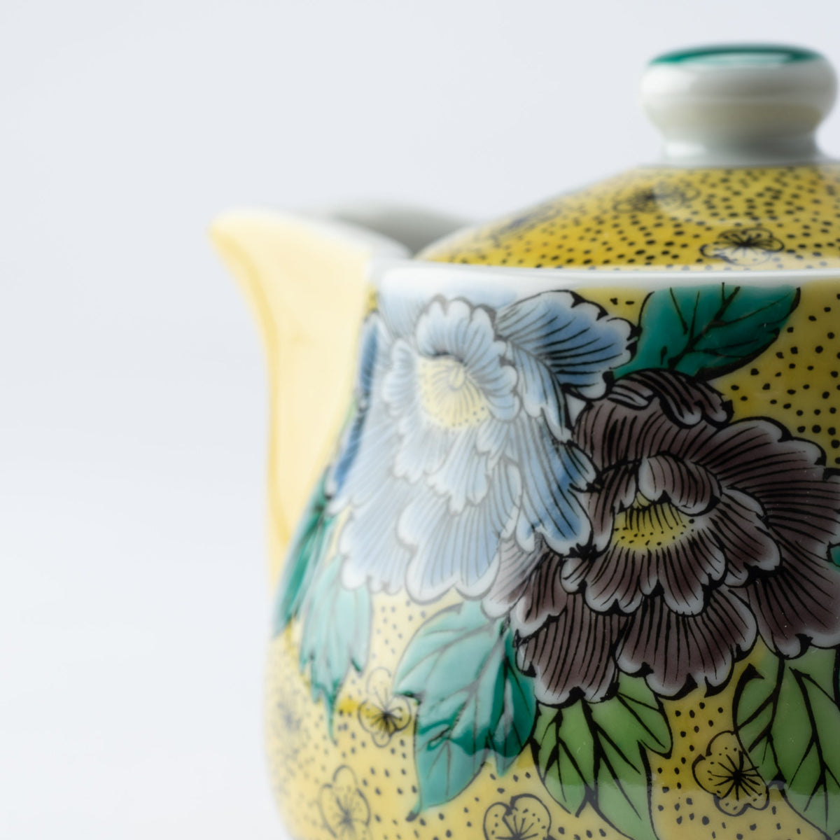 Yoshidaya Peony Japanese Tea Set